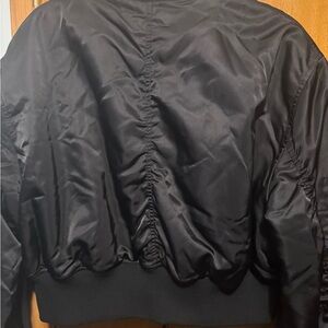Jackets & Coats | Agolde Shoreditch Ski Club Black Bomber Jacket | Poshmark